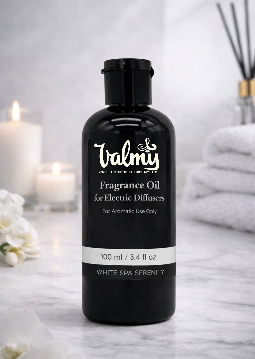 Valmy Fragrance Oil for Electric Diffusers — White Spa Serenity (100 m